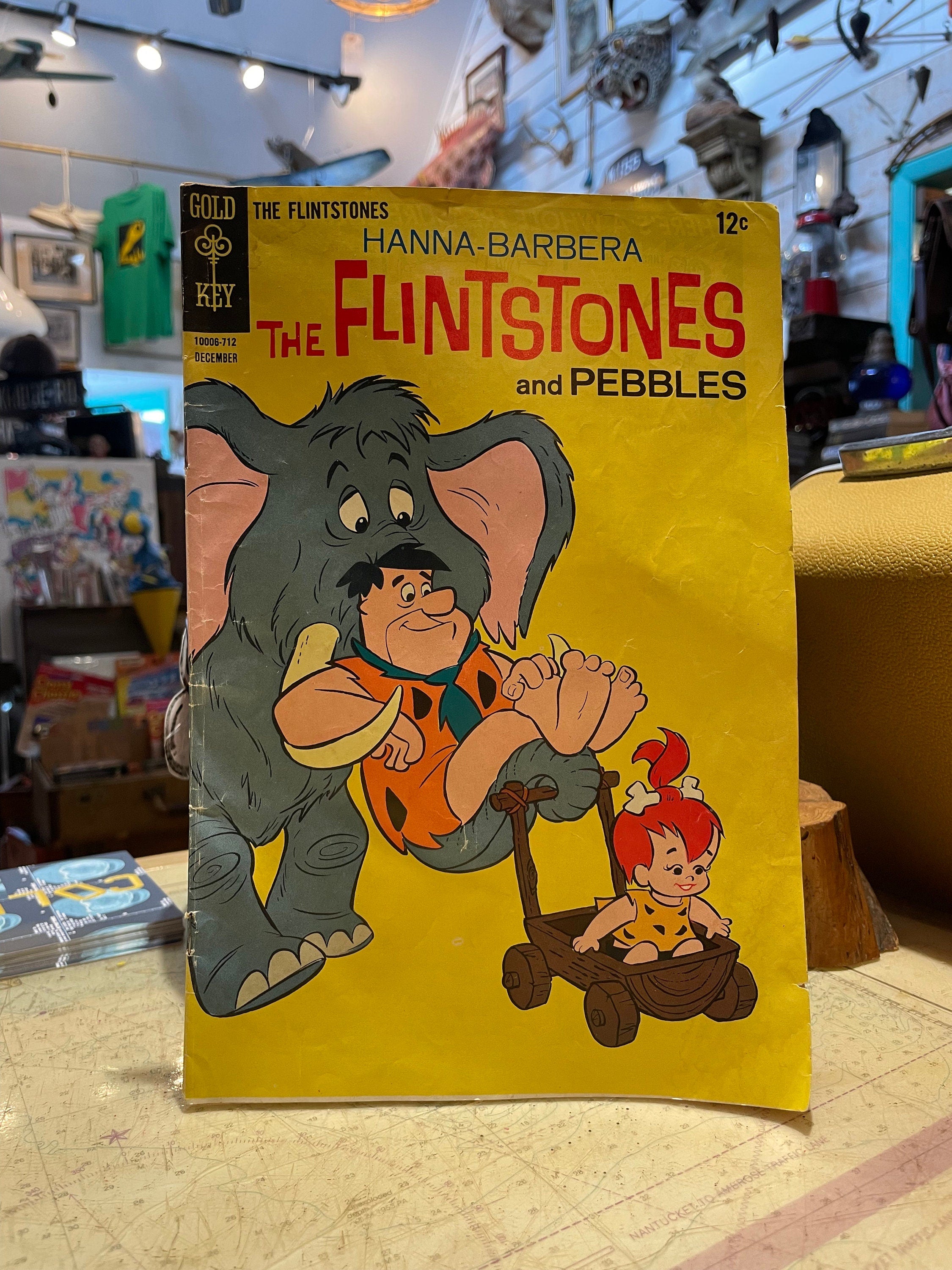 Hanna-Barbera The Flintstones and Pebbles Gold Key December 1967 Issue ...