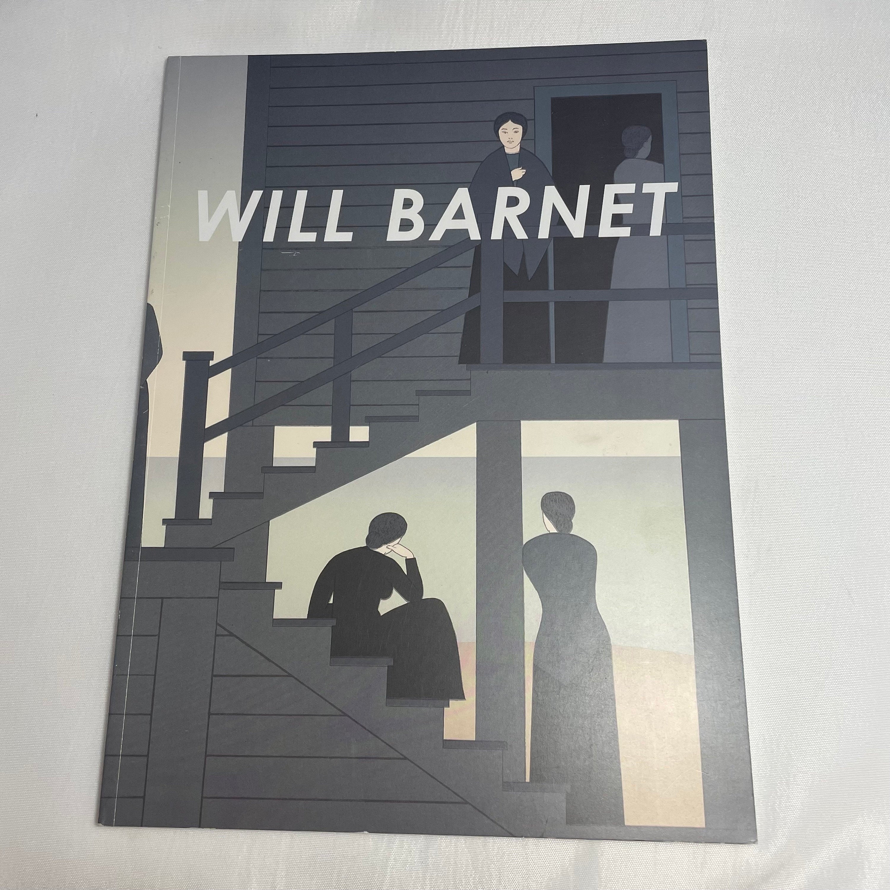 Signed Will Barnet Exhibition Catalog, Art Catalogue, Collectible Hard
