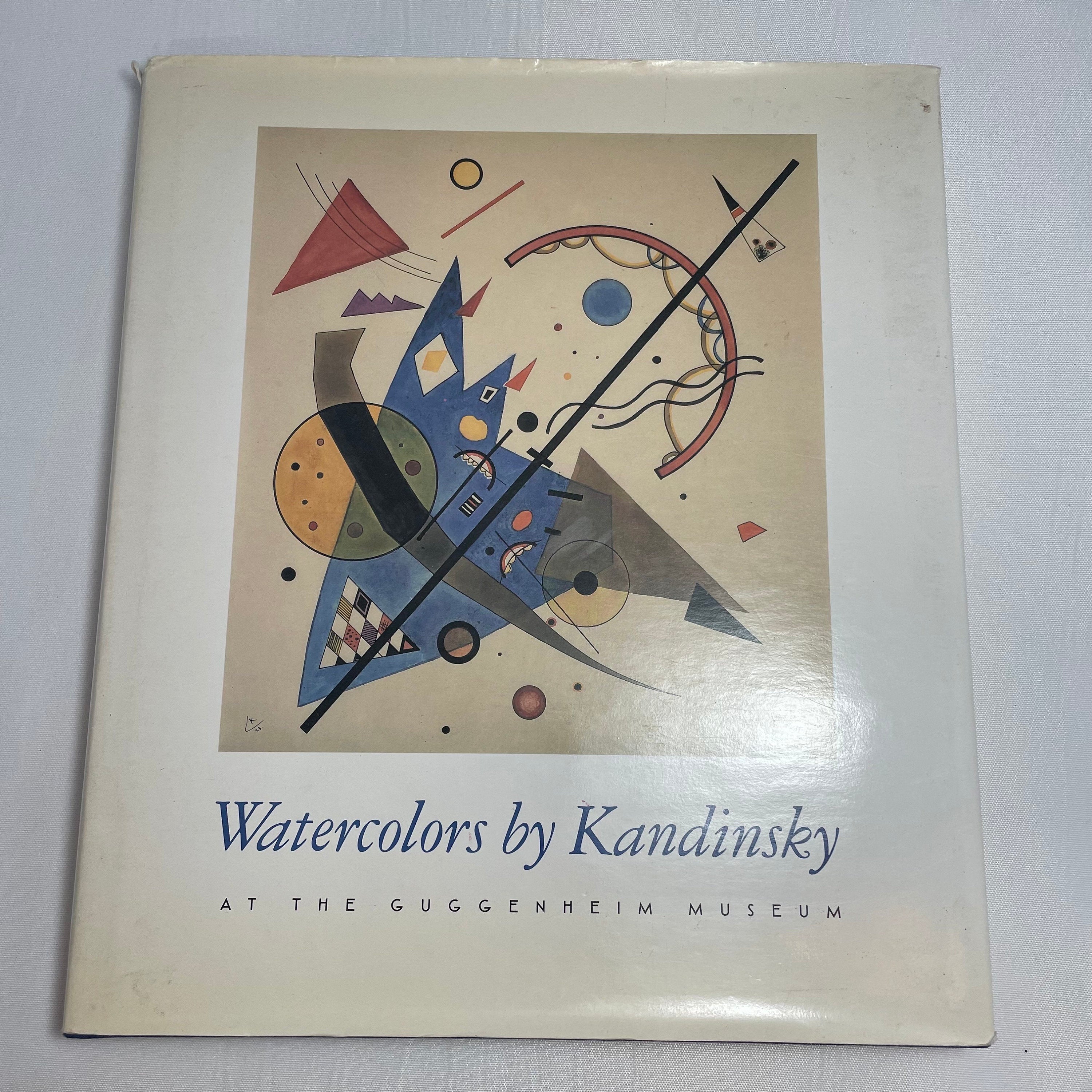 Kandinsky Watercolors Book Guggenheim Museum, Art Coffee Table Book, A ...